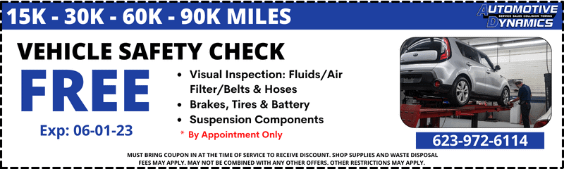 Coupons | Auto Repair Sun City | Automotive Dynamics